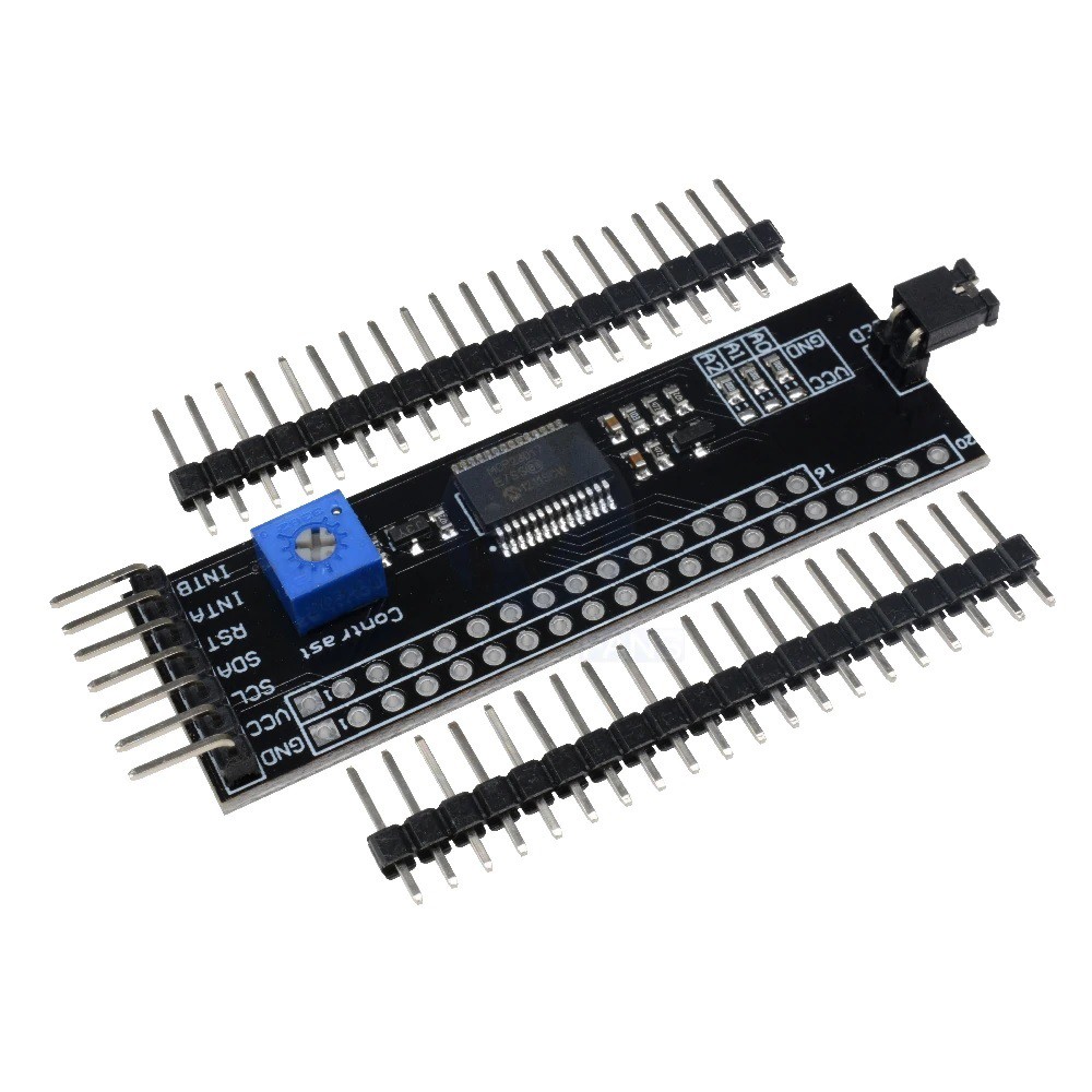 Jual MCP23017 12864 I2C LCD Graphic Converter Backpack Adapter 1602 ...