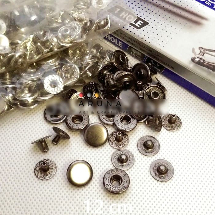 Jual Kancing Cetet besi 12 mm Warna Black Nikel - Kancing Jeans Celana ...