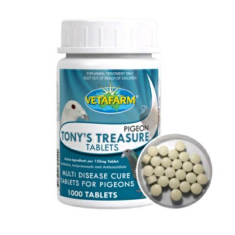 Jual Tony's Treasure Vetafarm / Obat Dewa / Untuk Mengobati Berbagai ...