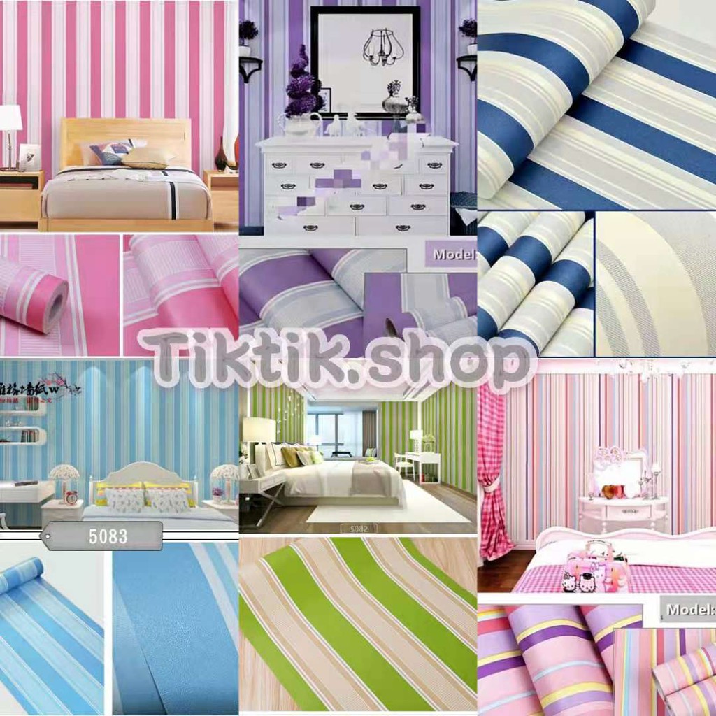 Jual Wallpaper STIKER DINDING MOTIF SALUR 45CMX10M | Shopee Indonesia