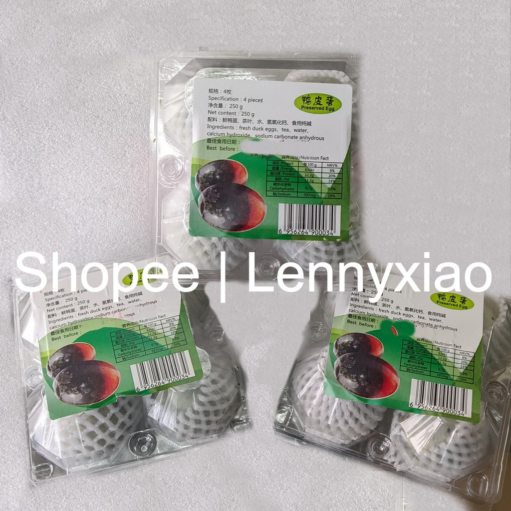 Jual Telur Bitan Bebek Pitan Hitam atau Telur seribu tahun Thousand ...