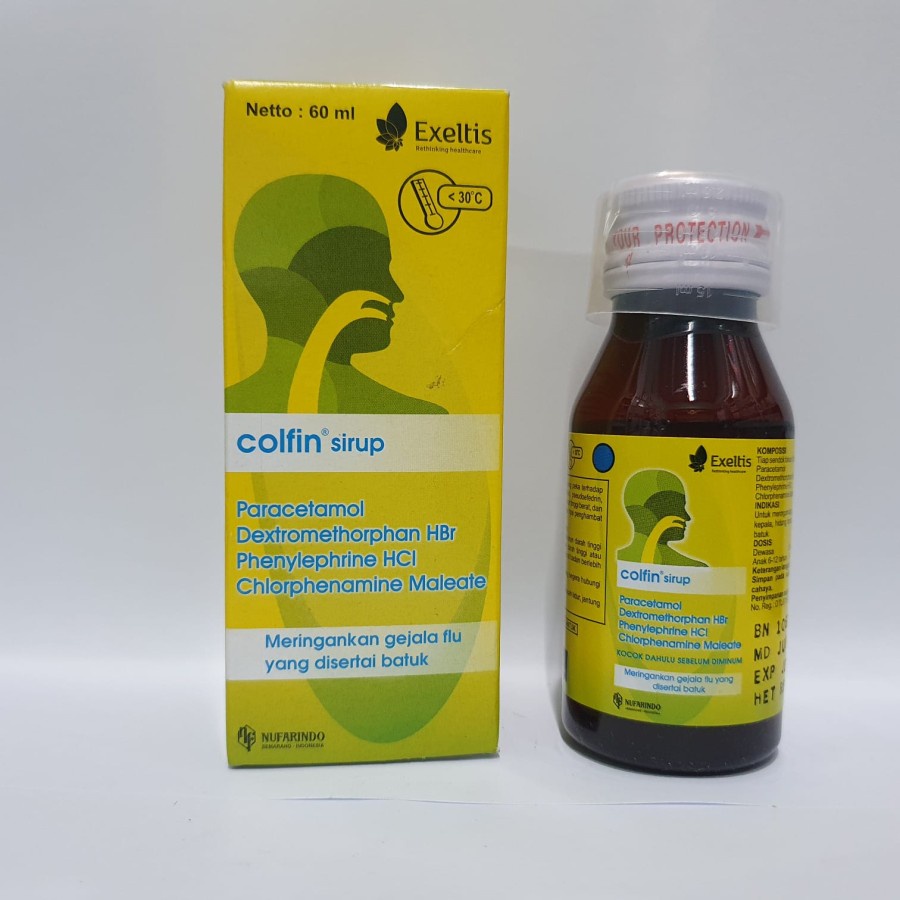 Jual colfin sirup 60 ml | Shopee Indonesia