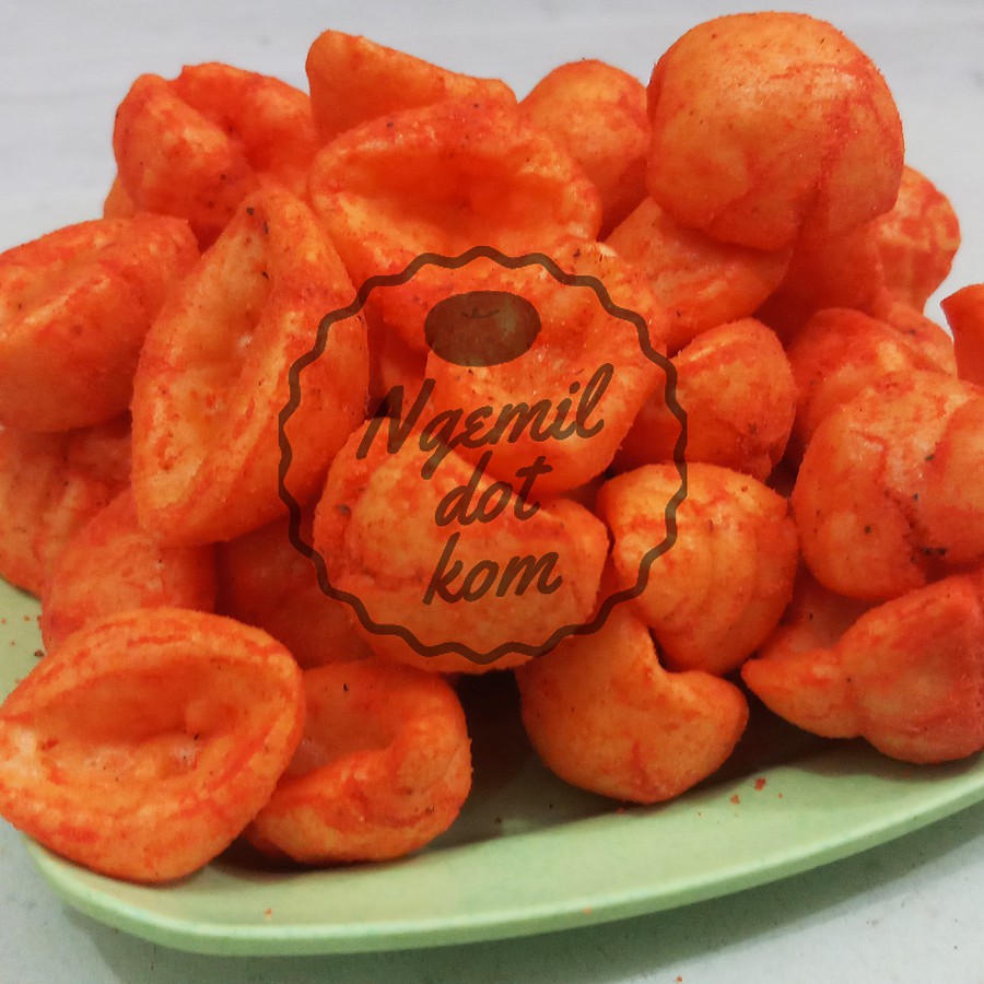 Jual CIKI KERANG PEDAS / KERANG RAMBO PEDES / KERUPUK KEONG | Shopee ...