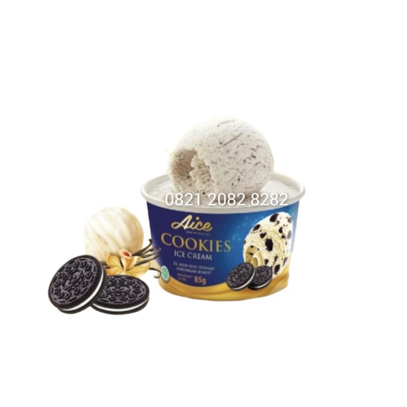 Jual AICE Ice Cream Cookies Cup 65 g | Shopee Indonesia