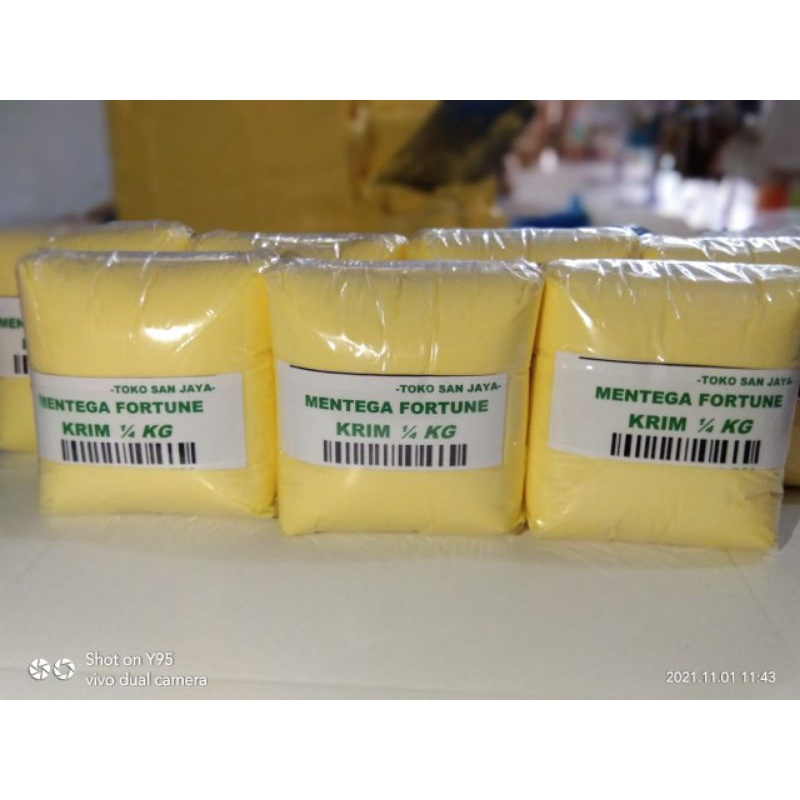 Jual Mentega fortune cream repack 250gr | Shopee Indonesia