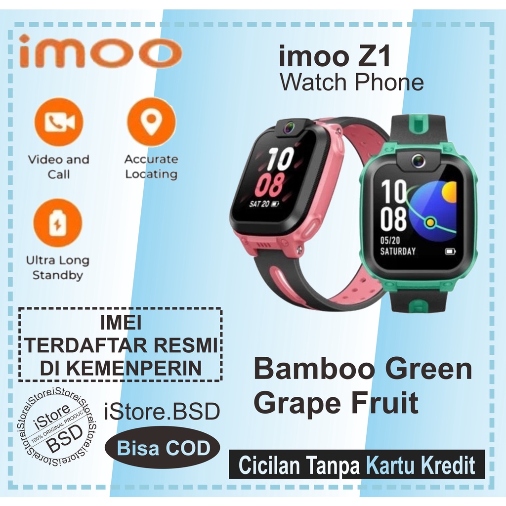 Jual IMOO Watch Phone Z1 Smartwatch 2MP HD Camera - Jam Tangan Pintar ...