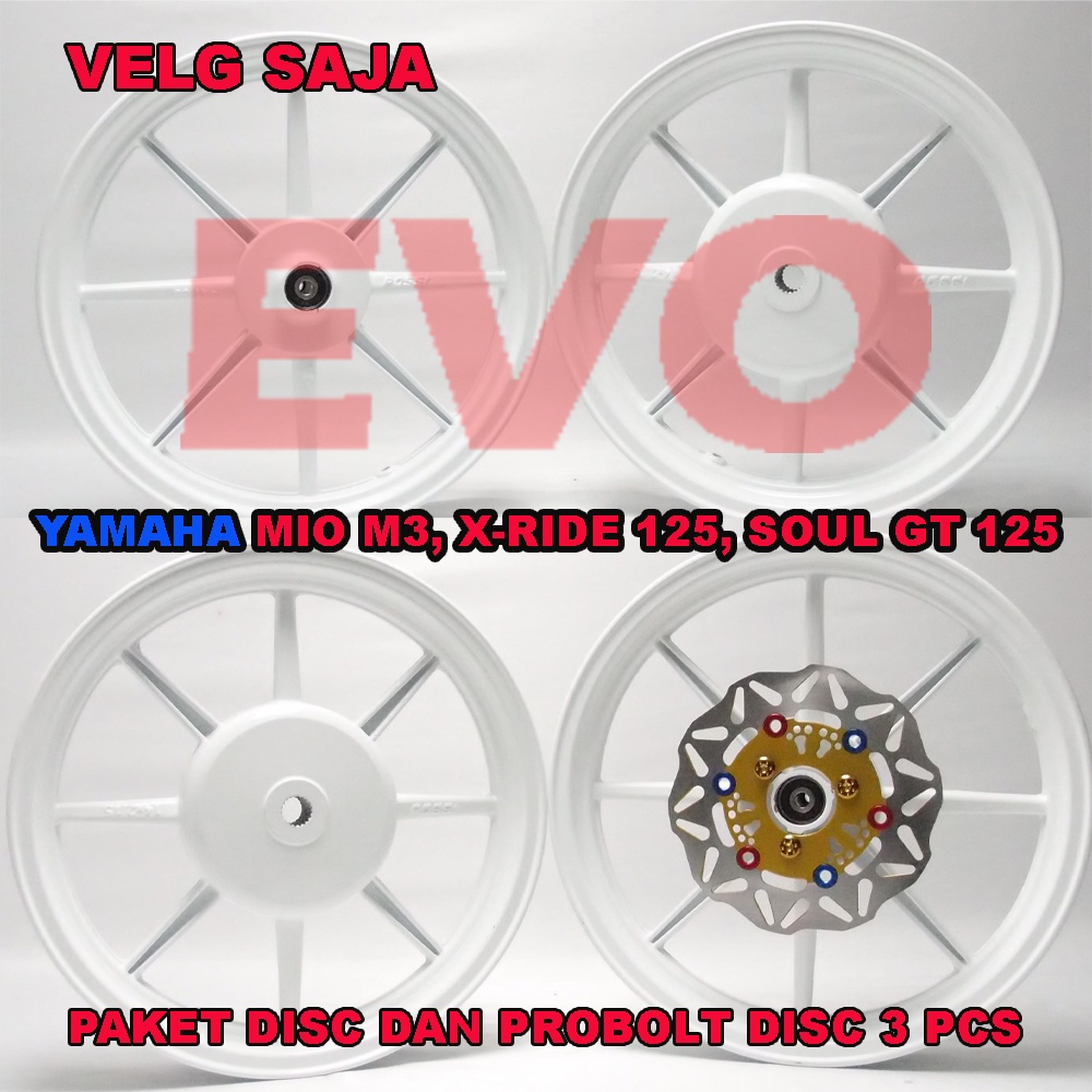 Jual VELG RACING YAMAHA MIO M3, FINO 125 DAN SOUL GT 125 VROSSI COMET ...