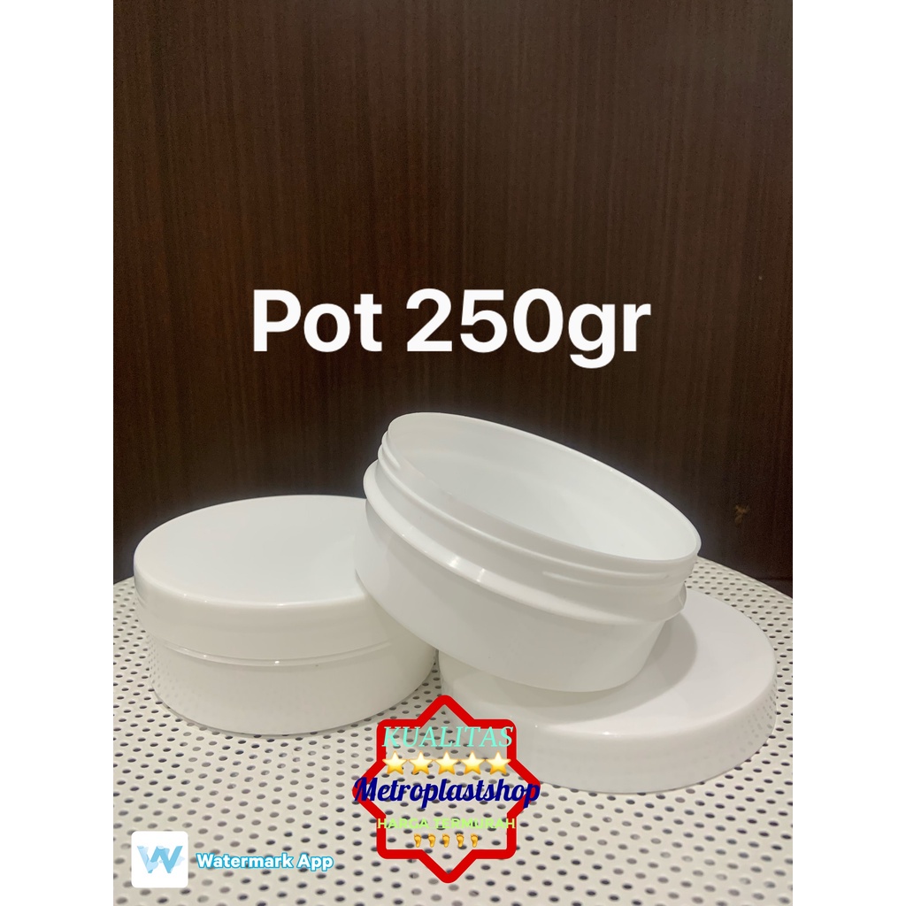 Jual POT CREAM 250 grm | POT LULUR 250 gr | Shopee Indonesia
