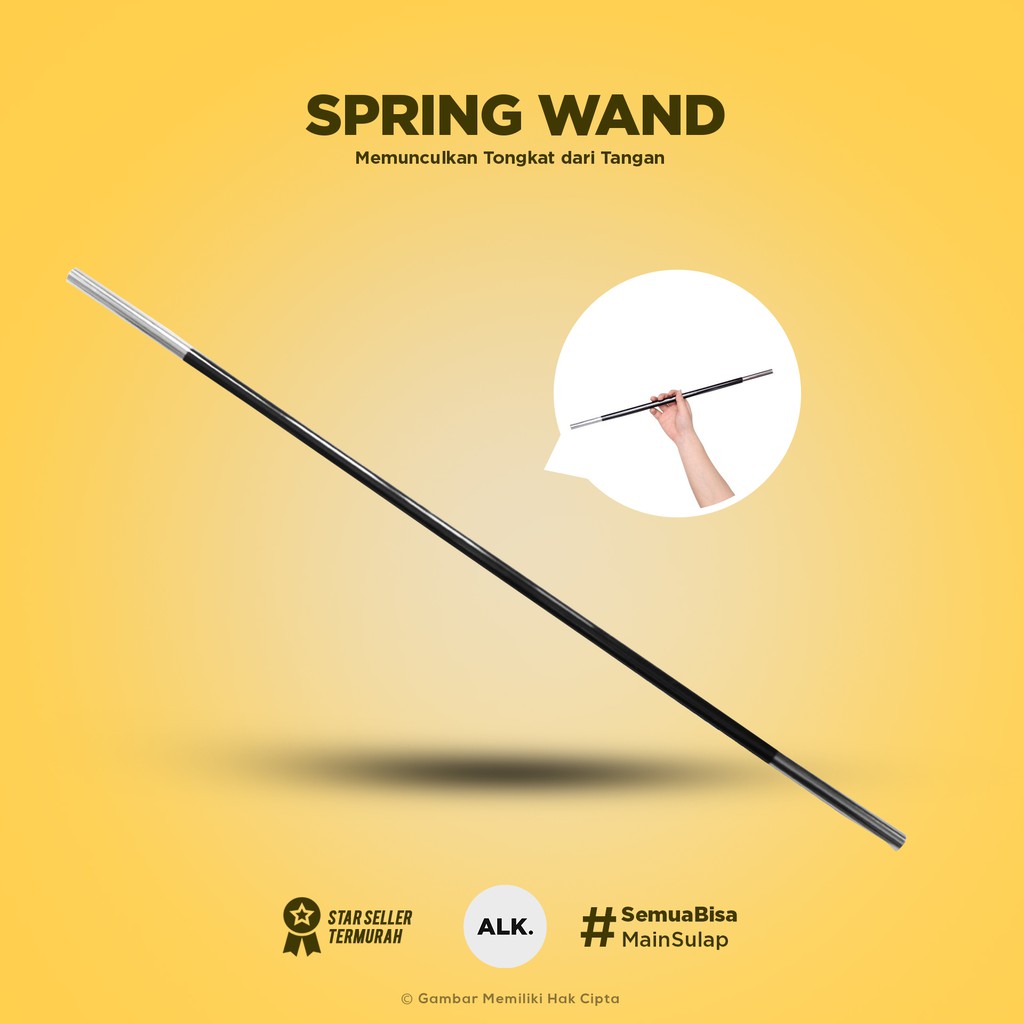 Jual Spring Wand ( Alat Sulap , Perlengkapan Sulap ) | Shopee Indonesia