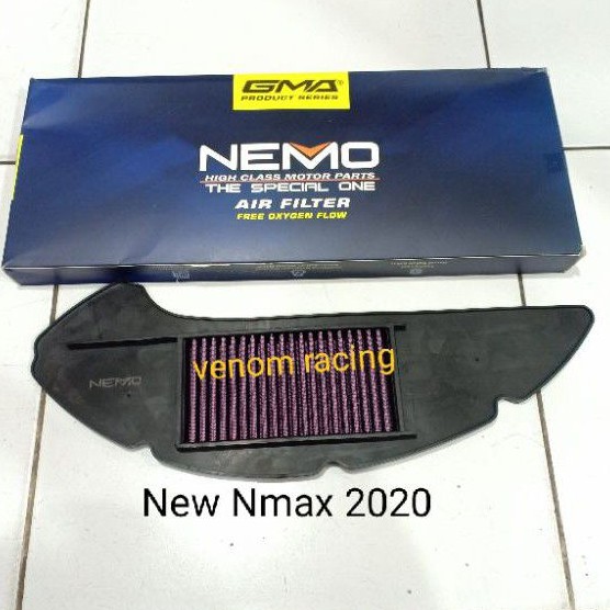 Jual filter udara racing nemo all new nmax 155 2020 up/ air filter gma ...