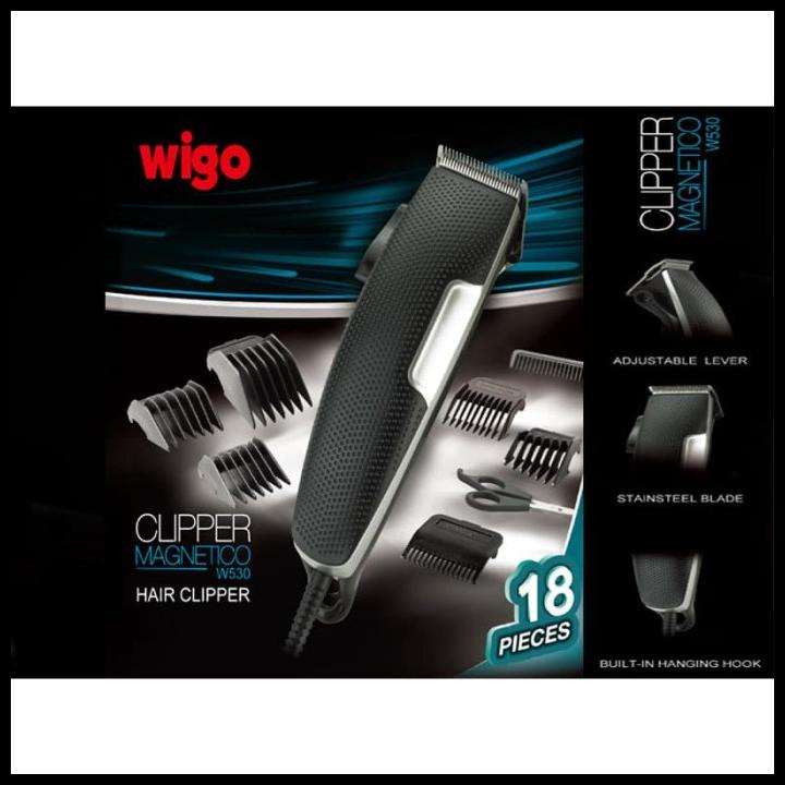 Jual Wigo W-530 Clipper Pencukur Rambut W530 / Alat Cukur ( Wigo Original ) | Shopee Indonesia