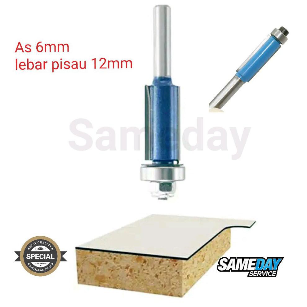 Jual TERLARIS !! Mata Profil Lurus Straight Flush Trimmer Router Bits ...