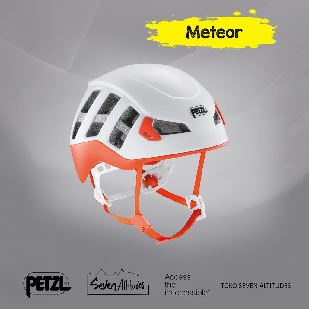 Jual Helm Meteor Petzl panjat tebing dan pendakian gunung | Shopee ...