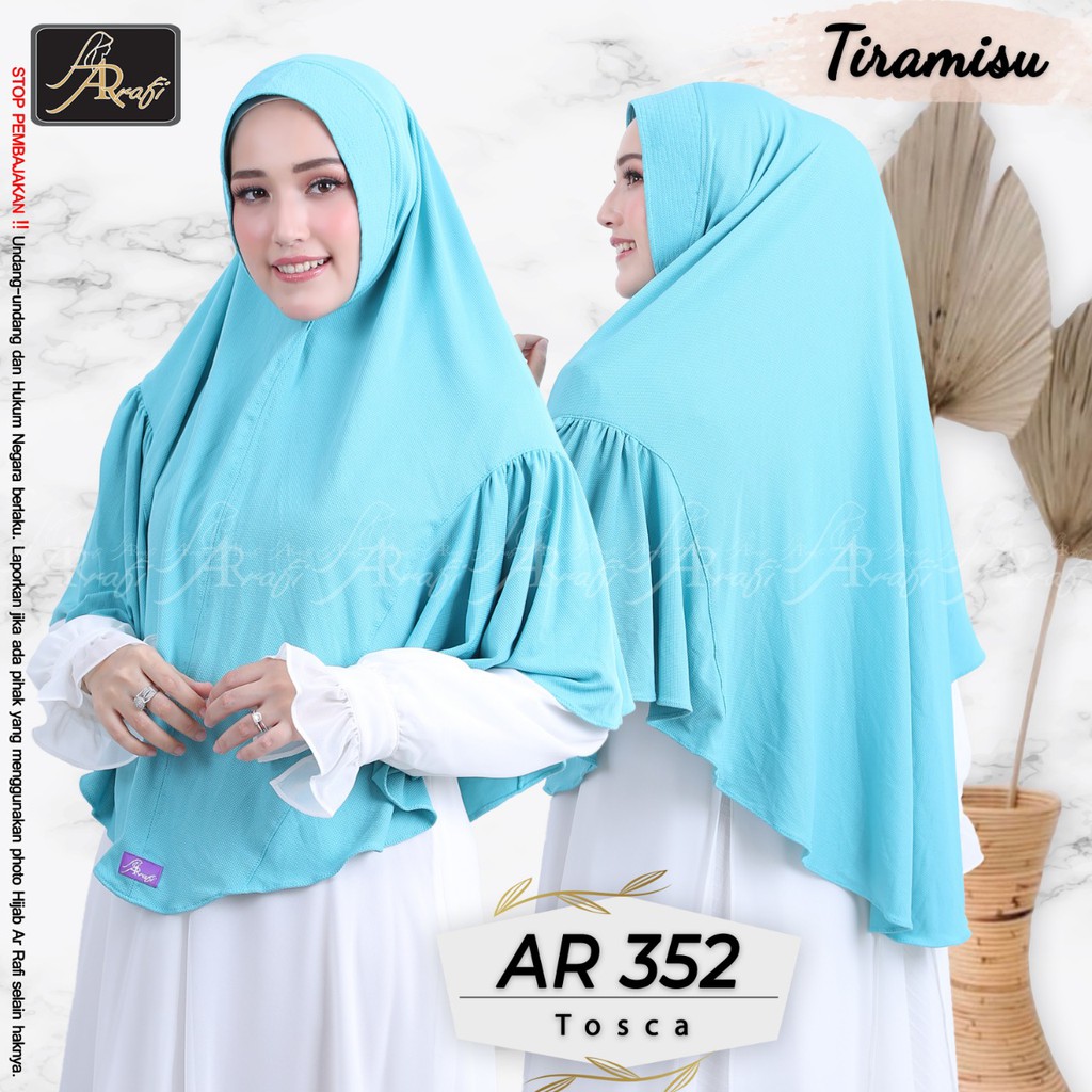 Jual DISKON 20% TERBATAS!!! Hijab Ar Rafi AR 352 Jilbab Jumbo Instan ...