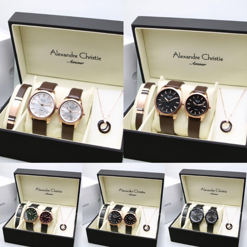 Jual [Free Baterai] JAM TANGAN ALEXANDRE CHRISTIE AC 8664 / AC8664 BOX ...