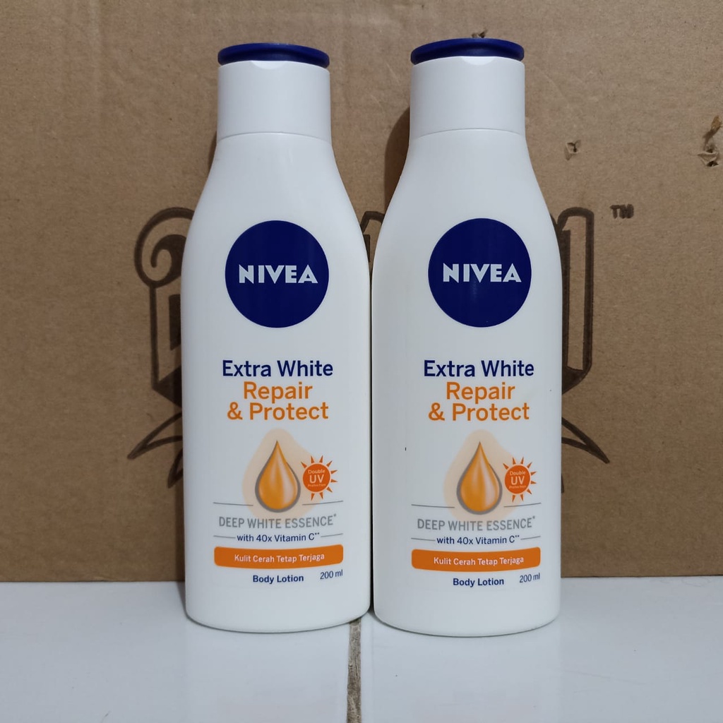 Jual Nivea Extra White Repair & Protect Body Lotion 200 ml (Expired 03/ ...