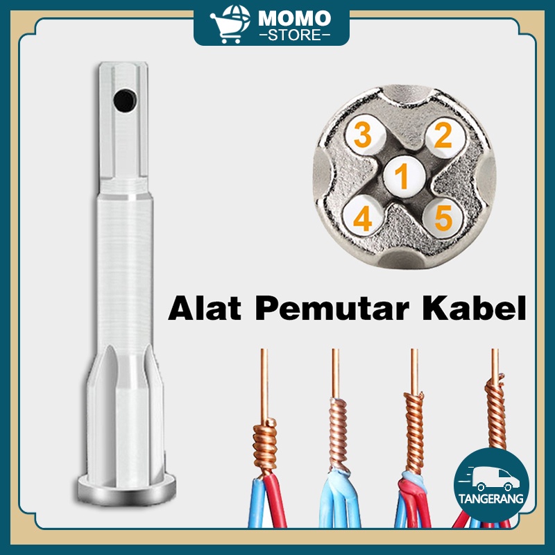 Jual 丨5 Lubang丨Alat Pemutar Kabel Listrik/Automatic Twist Stripping ...