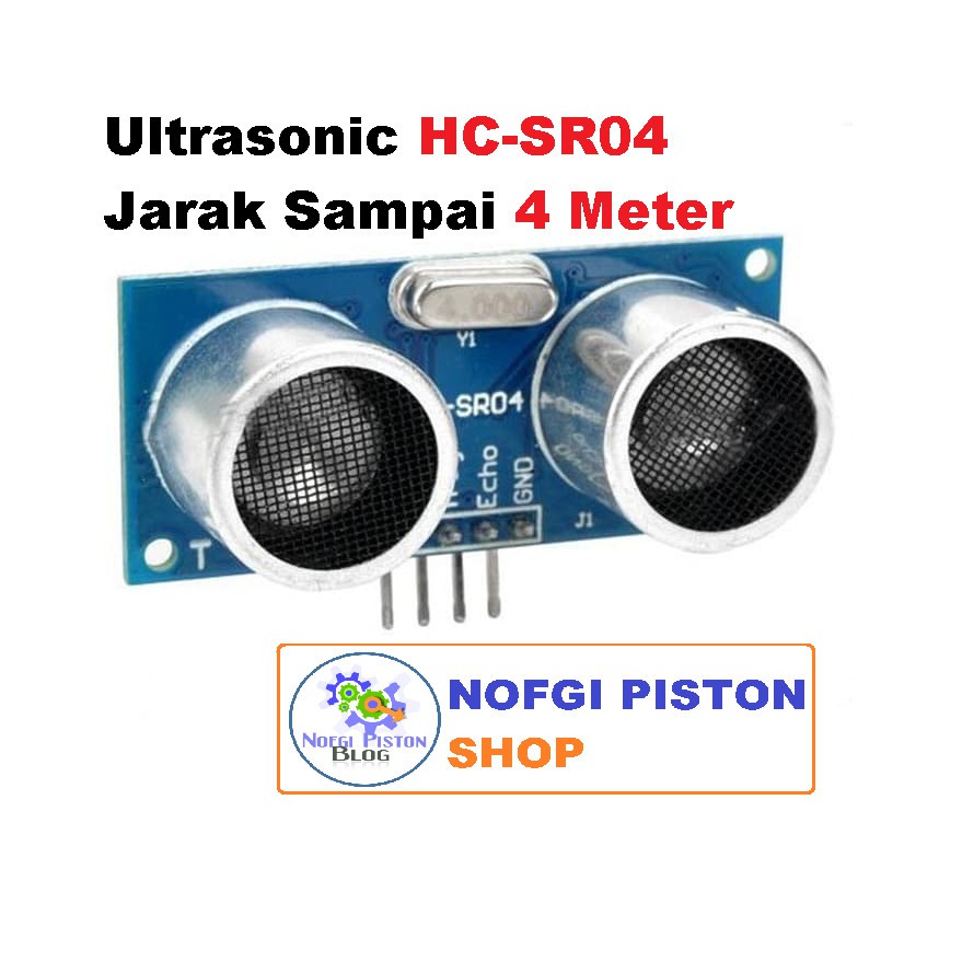 Jual Sensor Ultrasonic HC SR-04 (Sensor Jarak) | Shopee Indonesia
