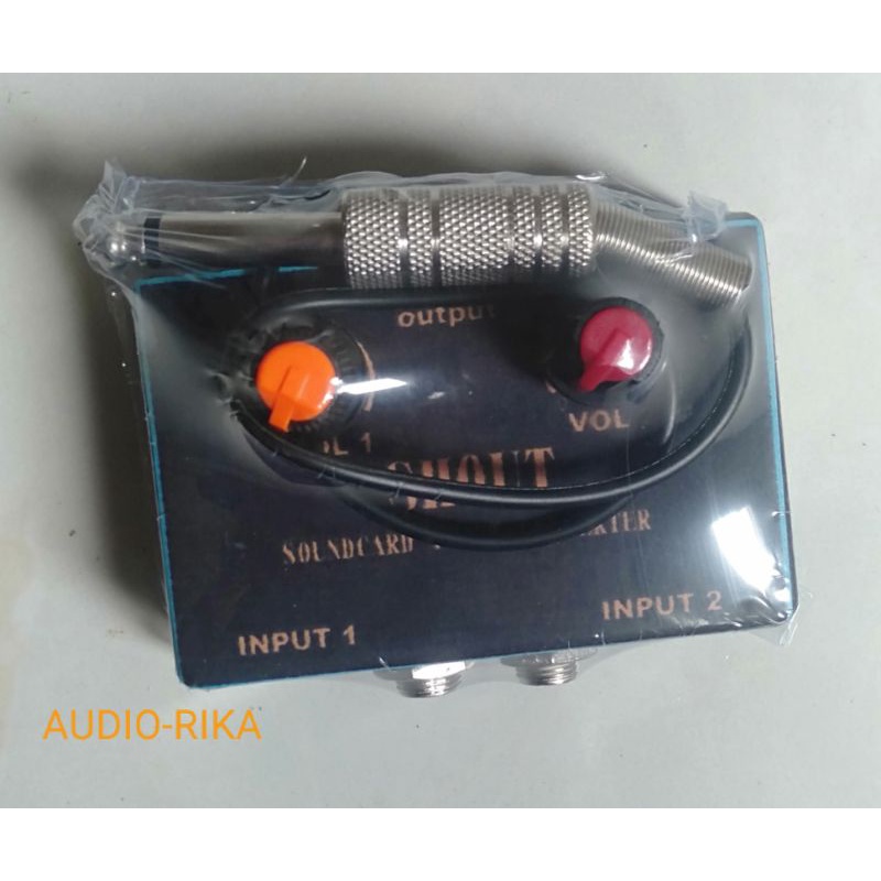 Jual CONVERTER. INPUT MIC 2 CHANEL. PARALLEL | Shopee Indonesia