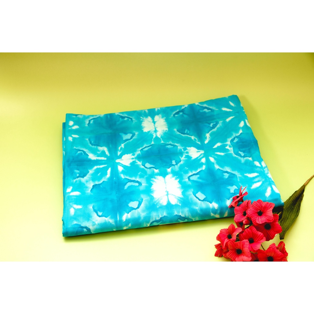 Jual KAIN SIBORI - Biru Muda/ Biru Langit | Shopee Indonesia