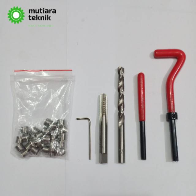 Jual Tap Recoil Set M8 x 1.25 Rekoil Baut Kunci 12 Set Mata Bor ...