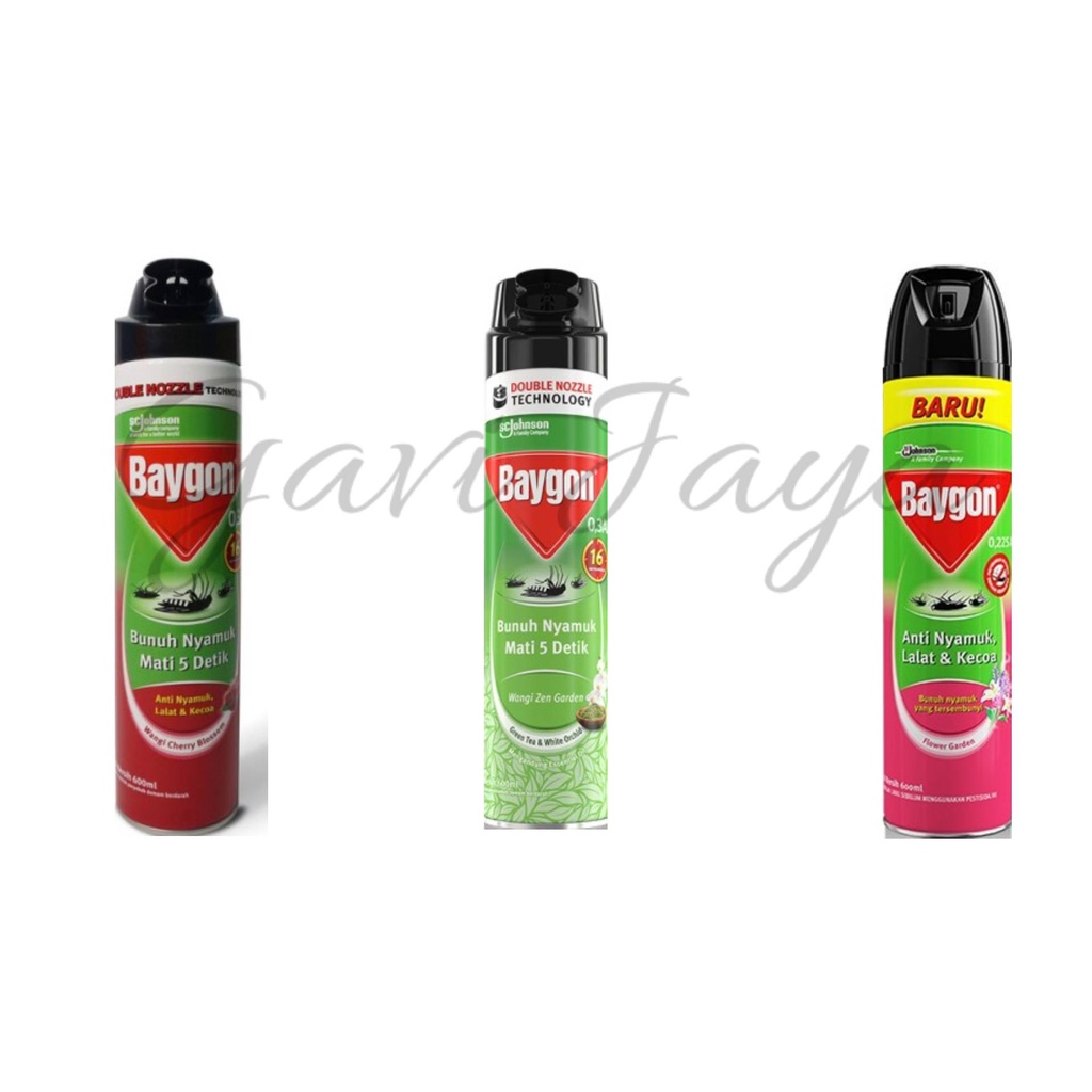 Jual Baygon Aerosol 600 ml spray | Shopee Indonesia