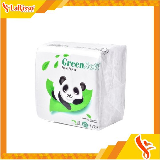 Jual GREEN SOFT FACIAL TISSUE POP UP 150 SHEETS(2PLY) | Shopee Indonesia