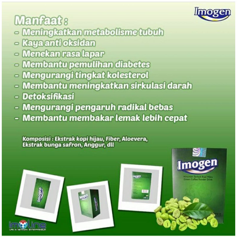 Jual IMOGEN GREEN COFFEE ASLI ( KOPI HIJAU PELANGSING EXITOX COFFEE ...