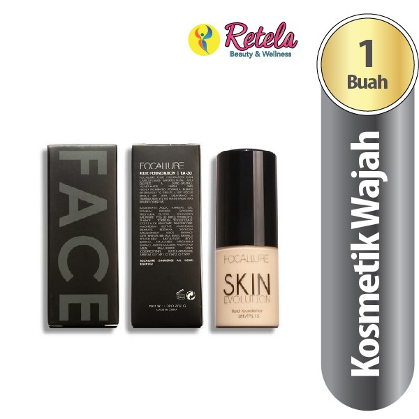 Jual Focallure Fa30 Full Coverage Oil Control Fluid Foundation 01 ...