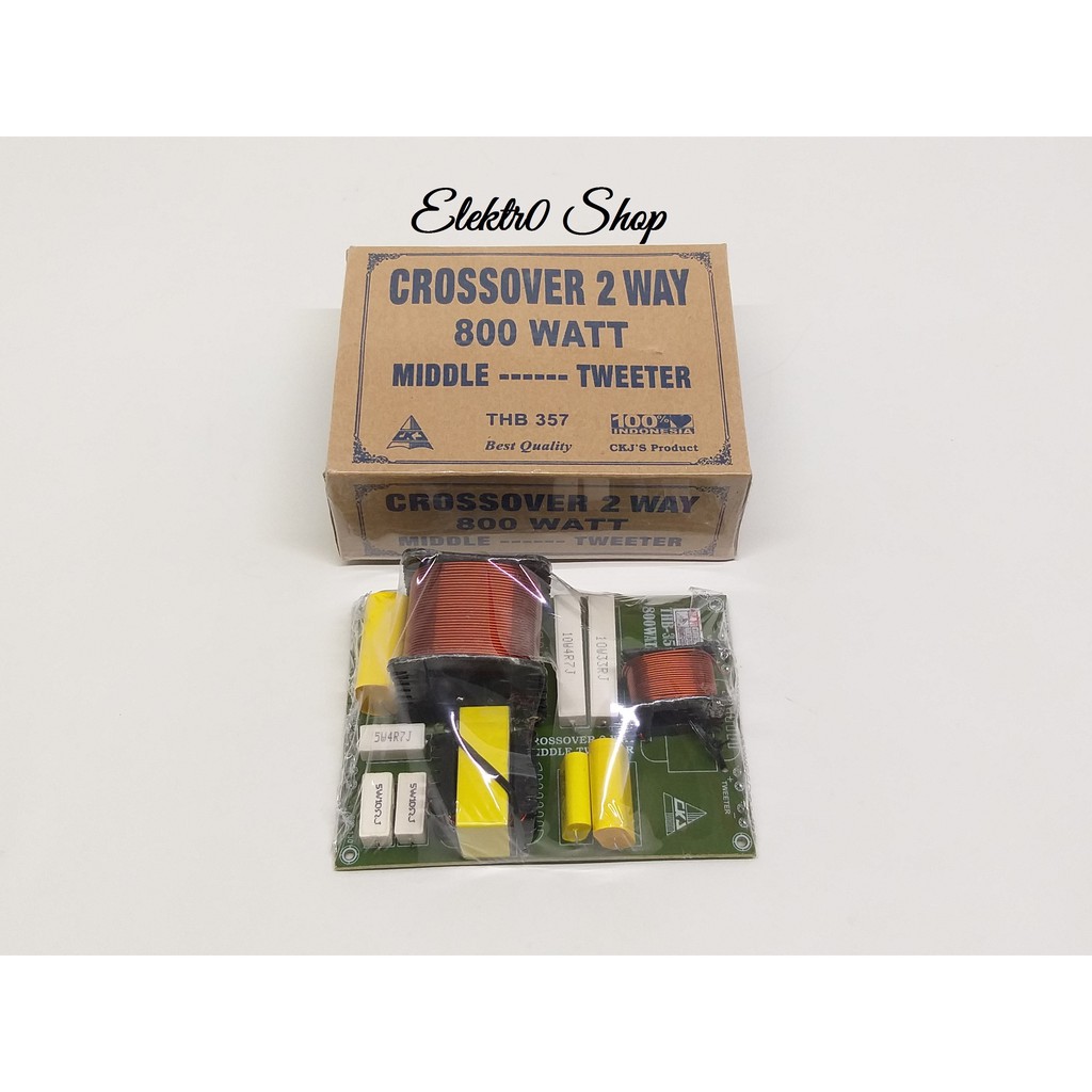 Jual Crossover 2 Way 800 Watt Middle Tweeter | Shopee Indonesia