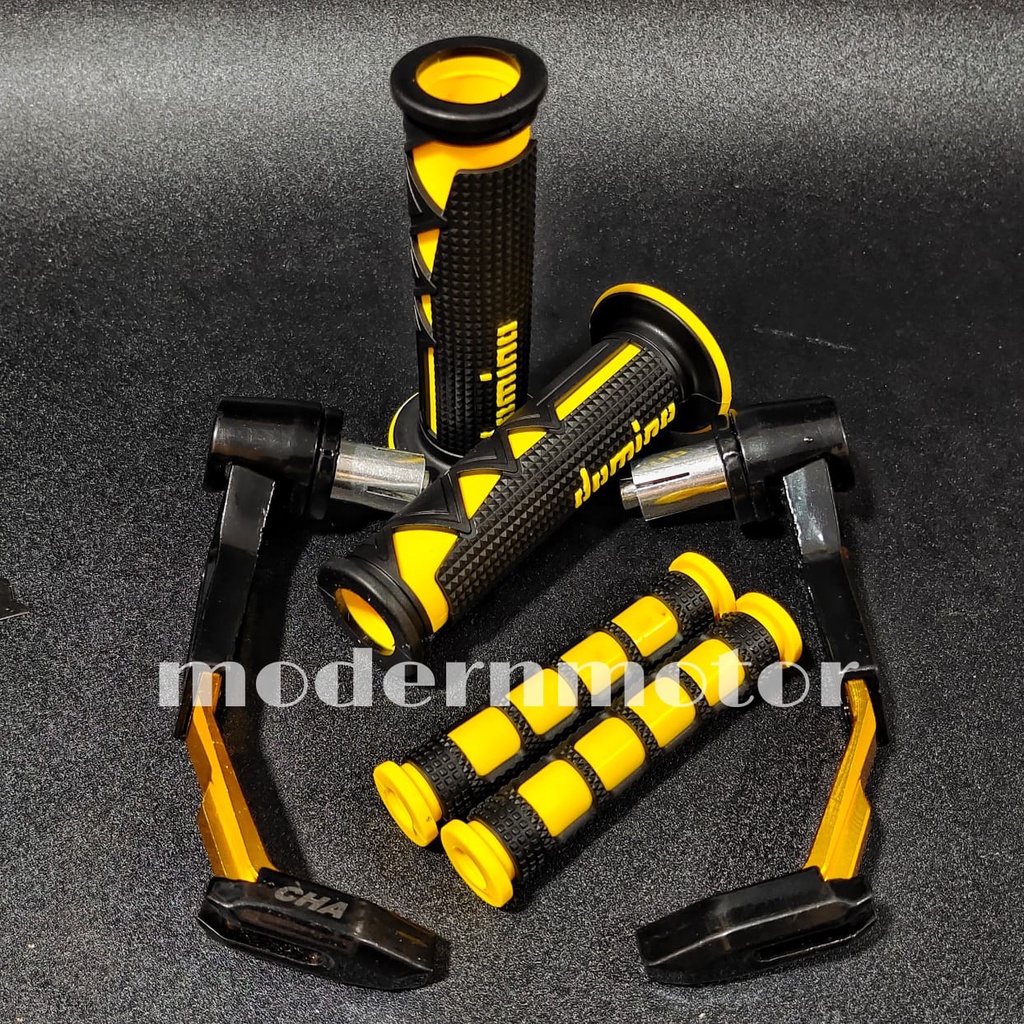 Jual Paket Stang Acc 3in1 Proguard Robot + Grip shark+ Karet handle ...