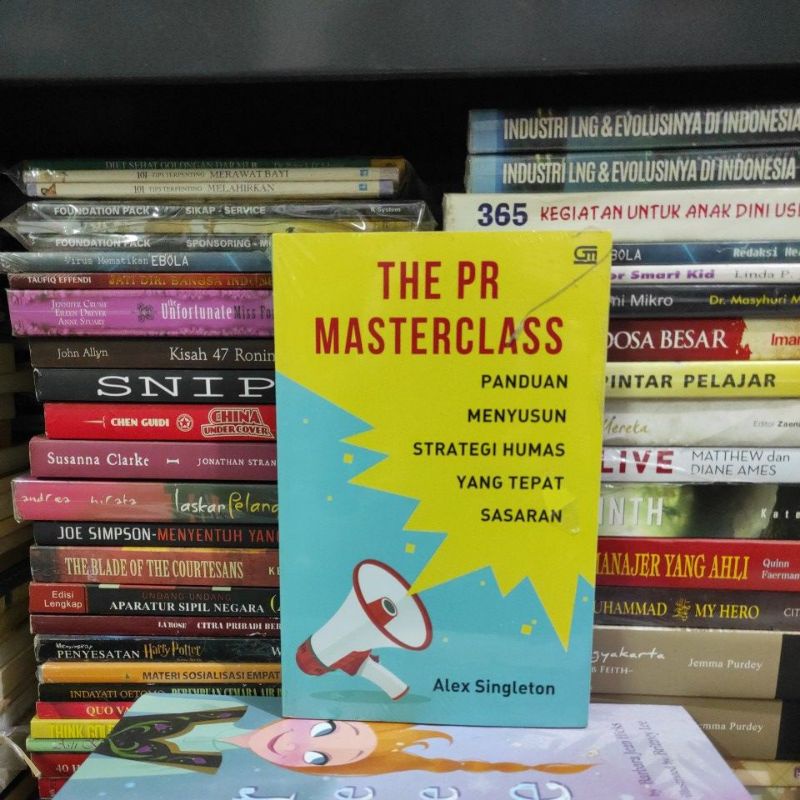 Jual BUKU ORIGINAL THE PR MASTERCLASS PANDUAN MENYUSIN STRATEGI HUMAS ...