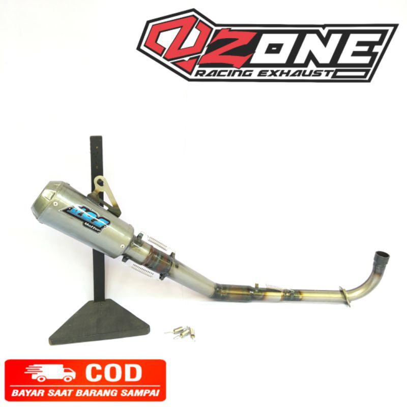 Jual Knalpot DOS Muffler Pnp Jupiter, Vega, Supra, Smash, Shogun, Blade ...
