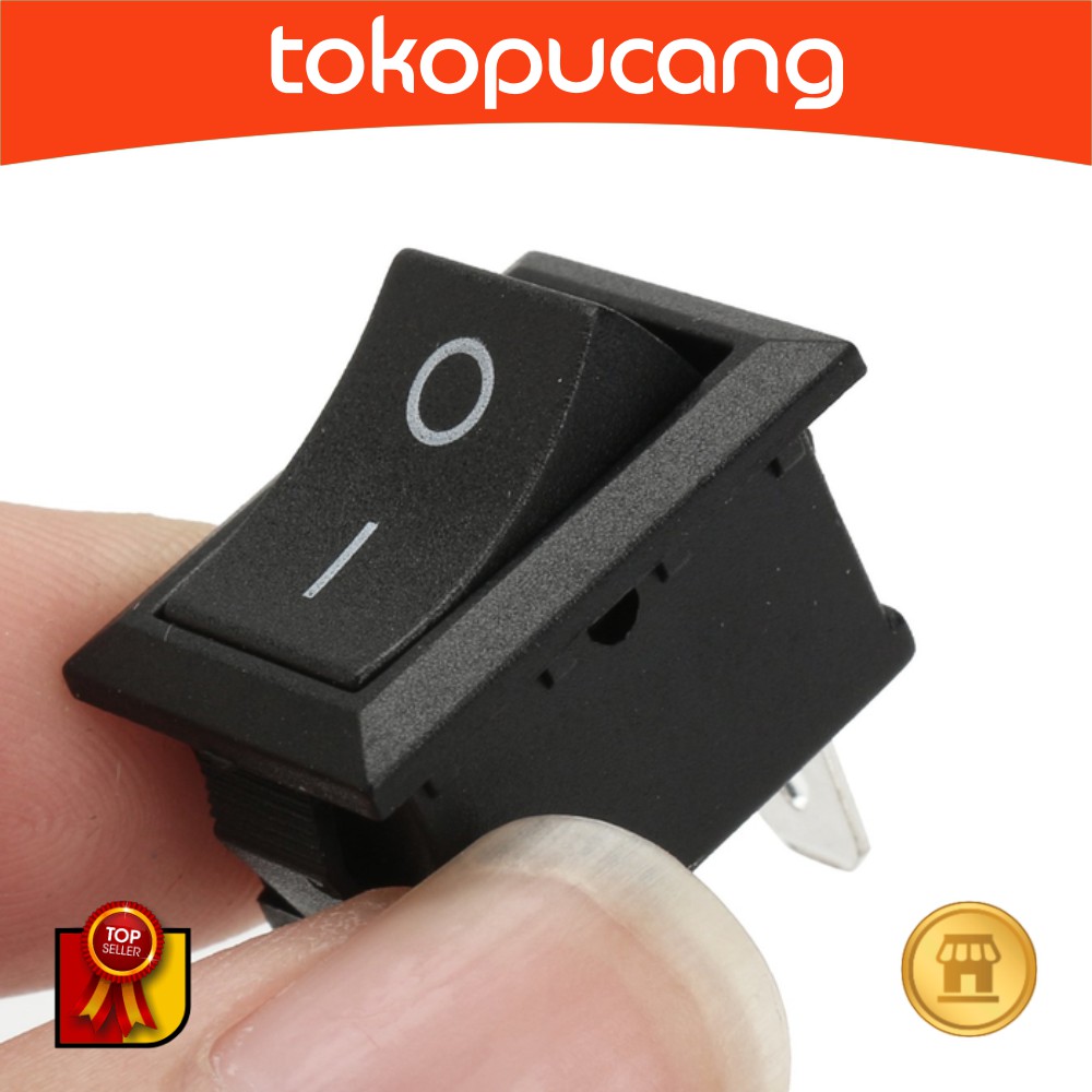 Jual TOMBOL SAKLAR ON OFF 10A SWITCH ROCKER PUSH KCDI-101 | Shopee ...