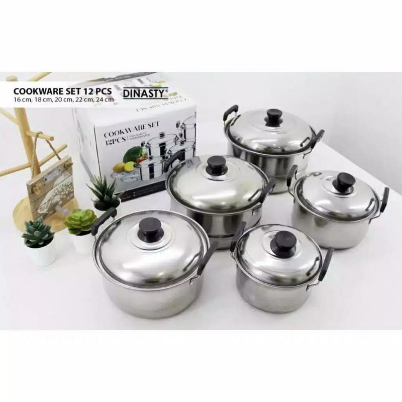 Jual Panci Stainless 5in1 / Panci Set | Shopee Indonesia