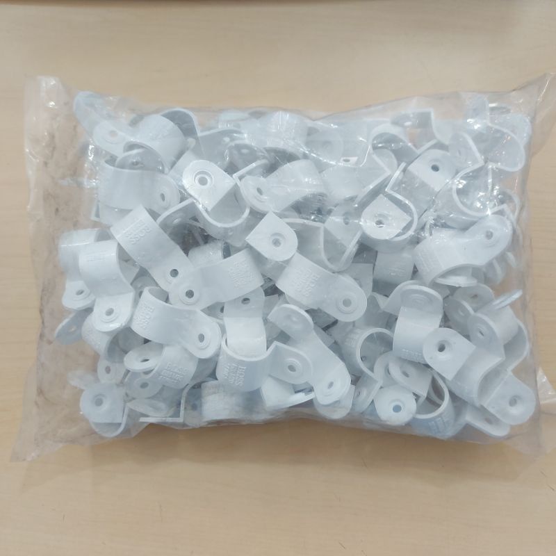 Jual KLEM PIPA BOSS 20MM HITAM DAN PUTIH PVC BAGUS KUAT TEBAL SAMBUNGAN ...