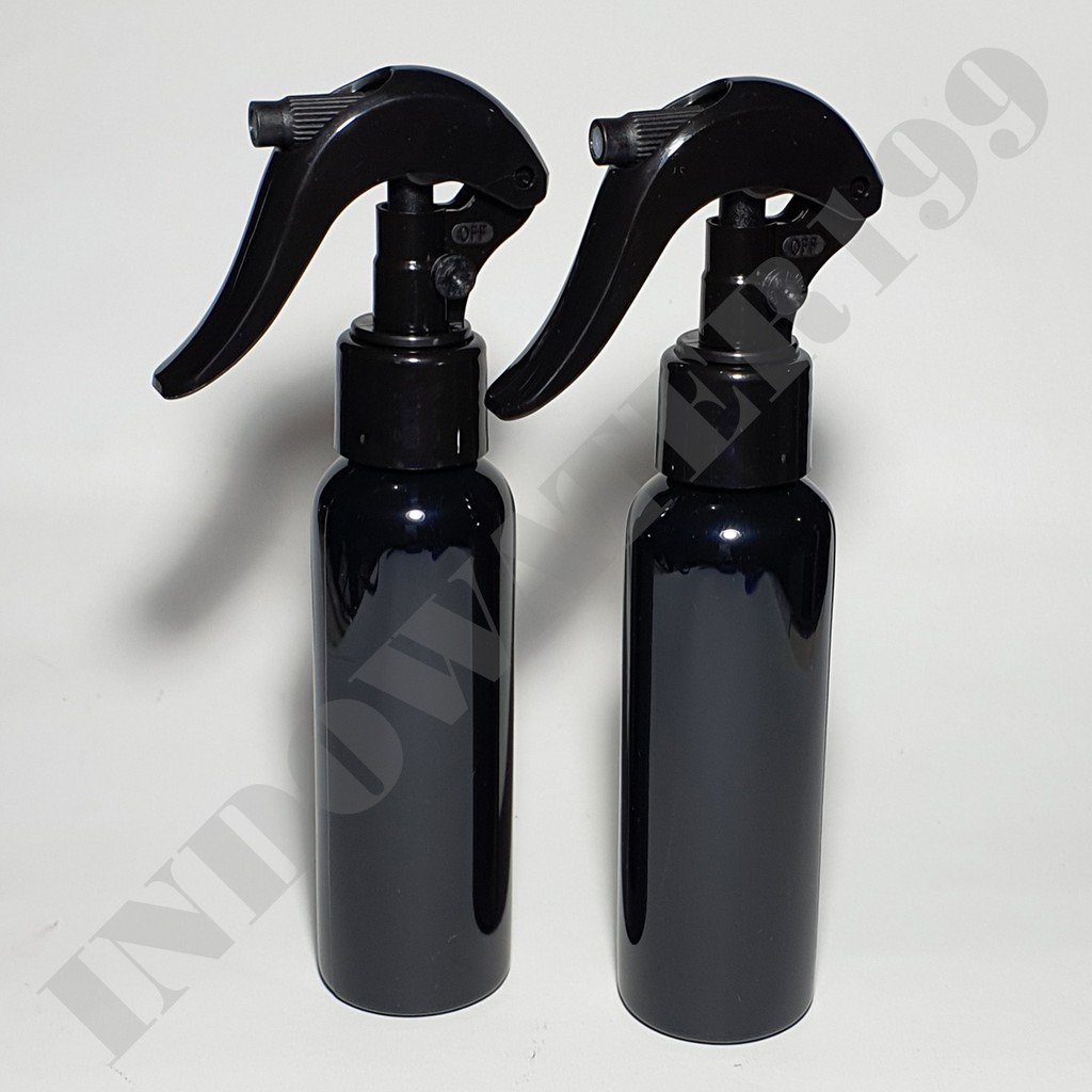 Jual BOTOL TRIGGER SPRAY 100 ML HITAM KEPALA TRIGGER HITAM TIPE B MINIMAL 10 PCS | Shopee Indonesia