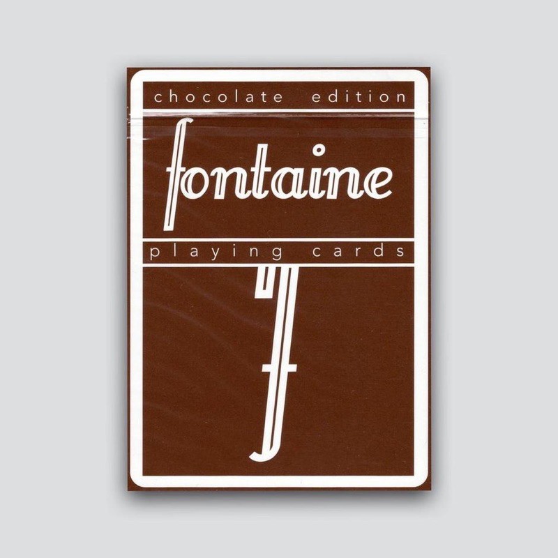 Jual Kartu Remi Chocolate Fontaine Limited edition | Shopee Indonesia