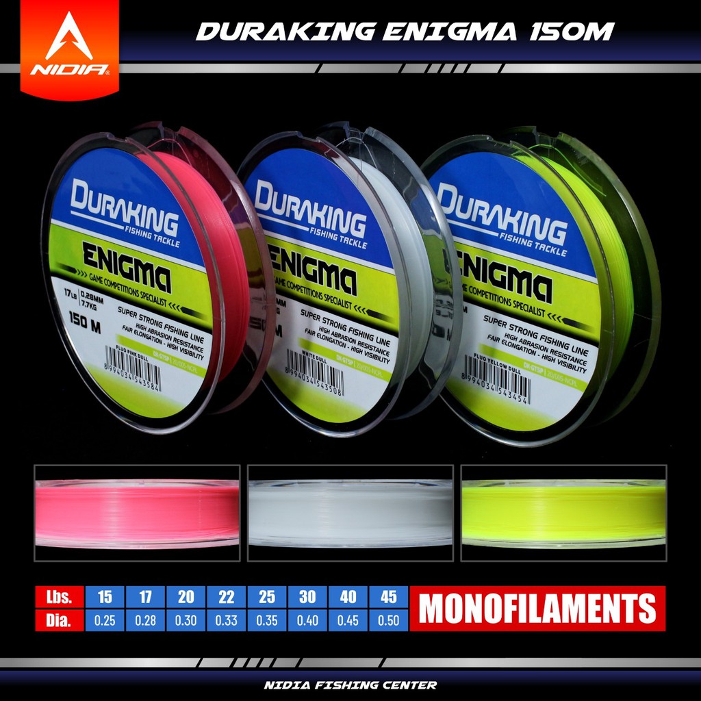Jual Senar Pancing Galatama Duraking ENIGMA | Shopee Indonesia