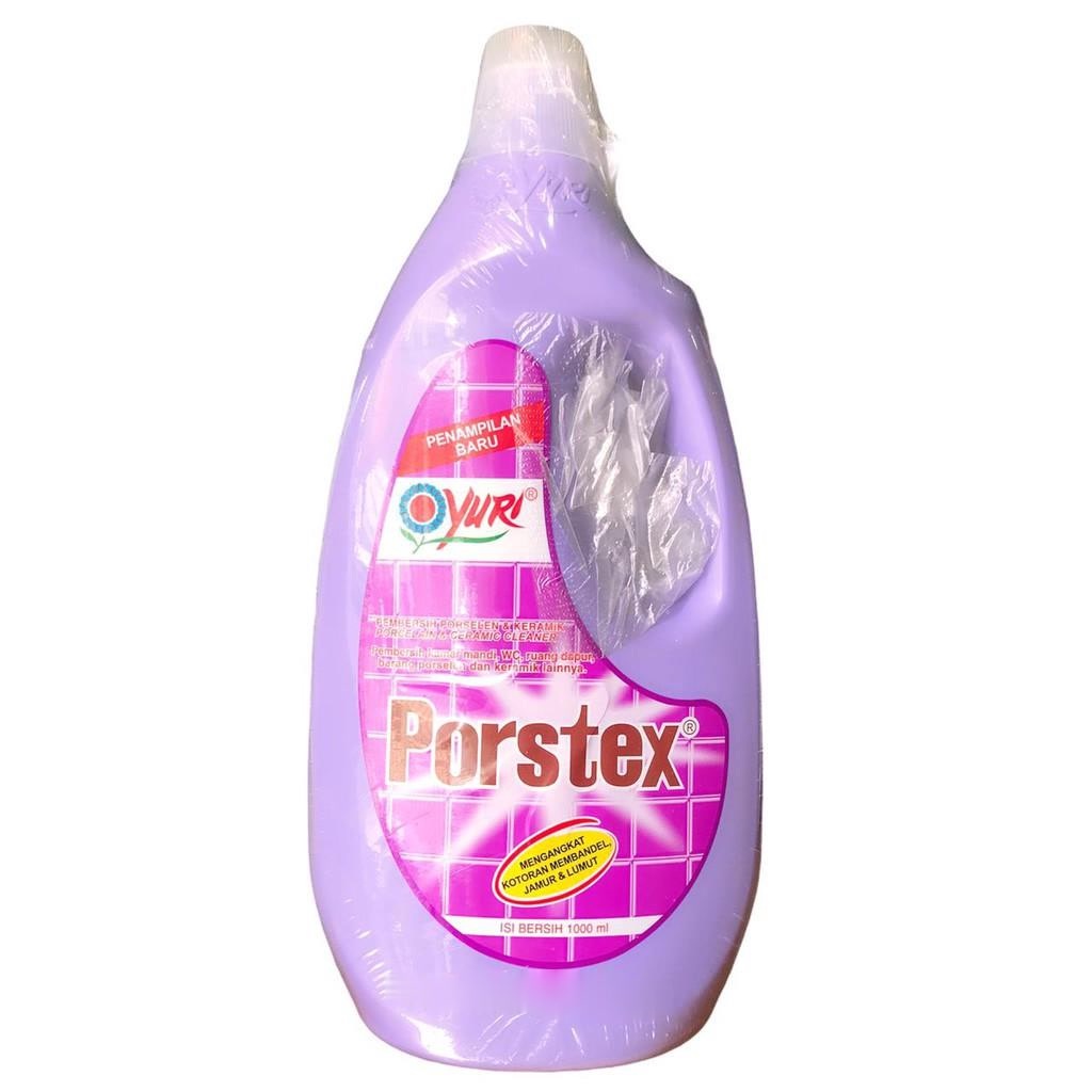 Jual YURI PORSTEX Pembersih Porselen & Keramik Botol 1000ml | Shopee ...