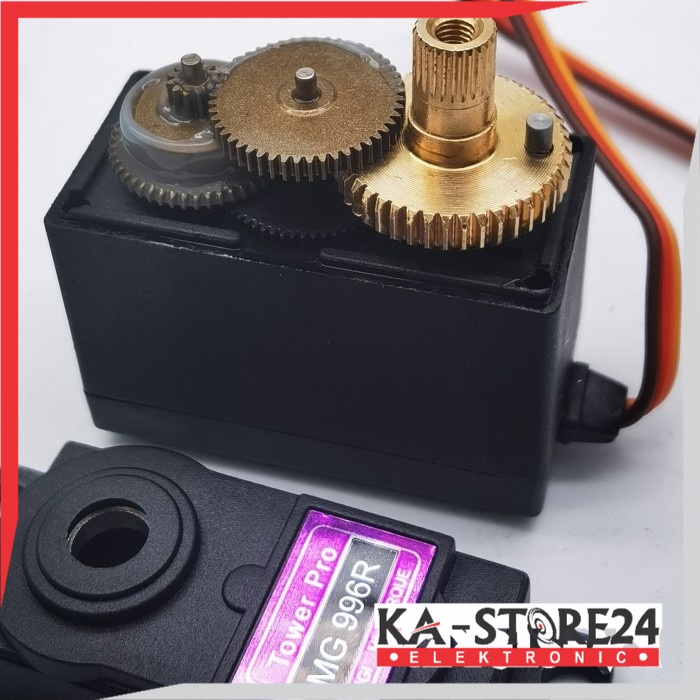 Jual MG996R MG996 MG 996 966R Tower Pro Servo Metal Gear High Torque motor | Shopee Indonesia