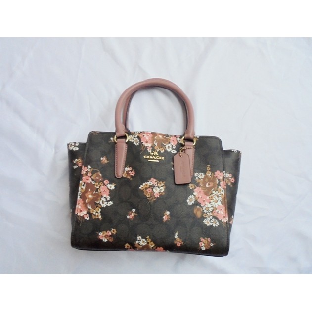 Jual Tas Coach flower ori FO | Shopee Indonesia