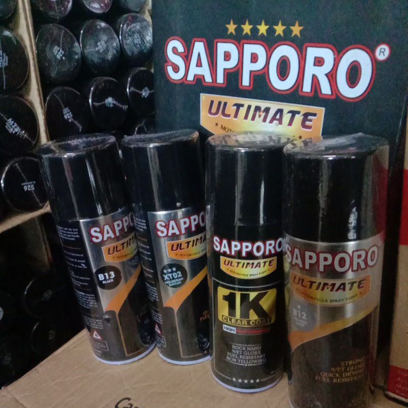 Jual Paket Lengkap Cat Hologram Sultan Saporo SAPPORO ULTIMATE XT02 XT ...