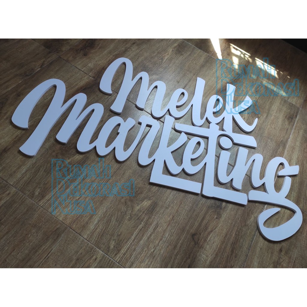 Jual 25cm, HURUF TIMBUL / PAPAN NAMA / LABEL NAMA / PAPAN JALAN ...