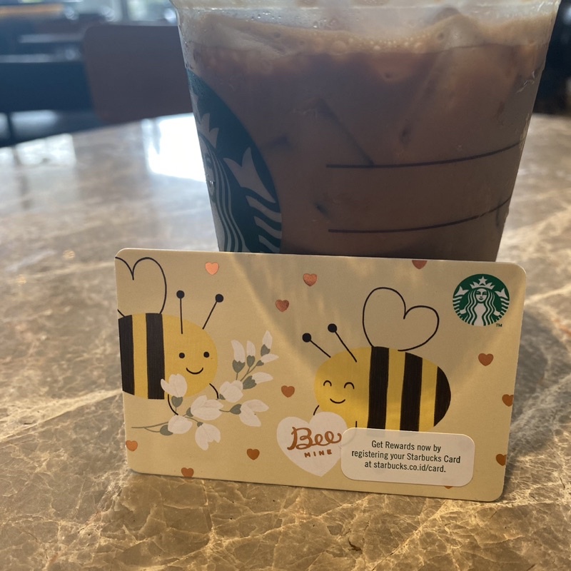 Jual Starbucks Card Kartu Starbucks Indonesia Bee Mine Valentine ...