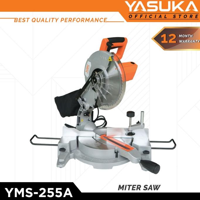 Jual Mesin Potong Kayu 10 Inch / Miter Saw Yasuka Yms-255A | Shopee Indonesia