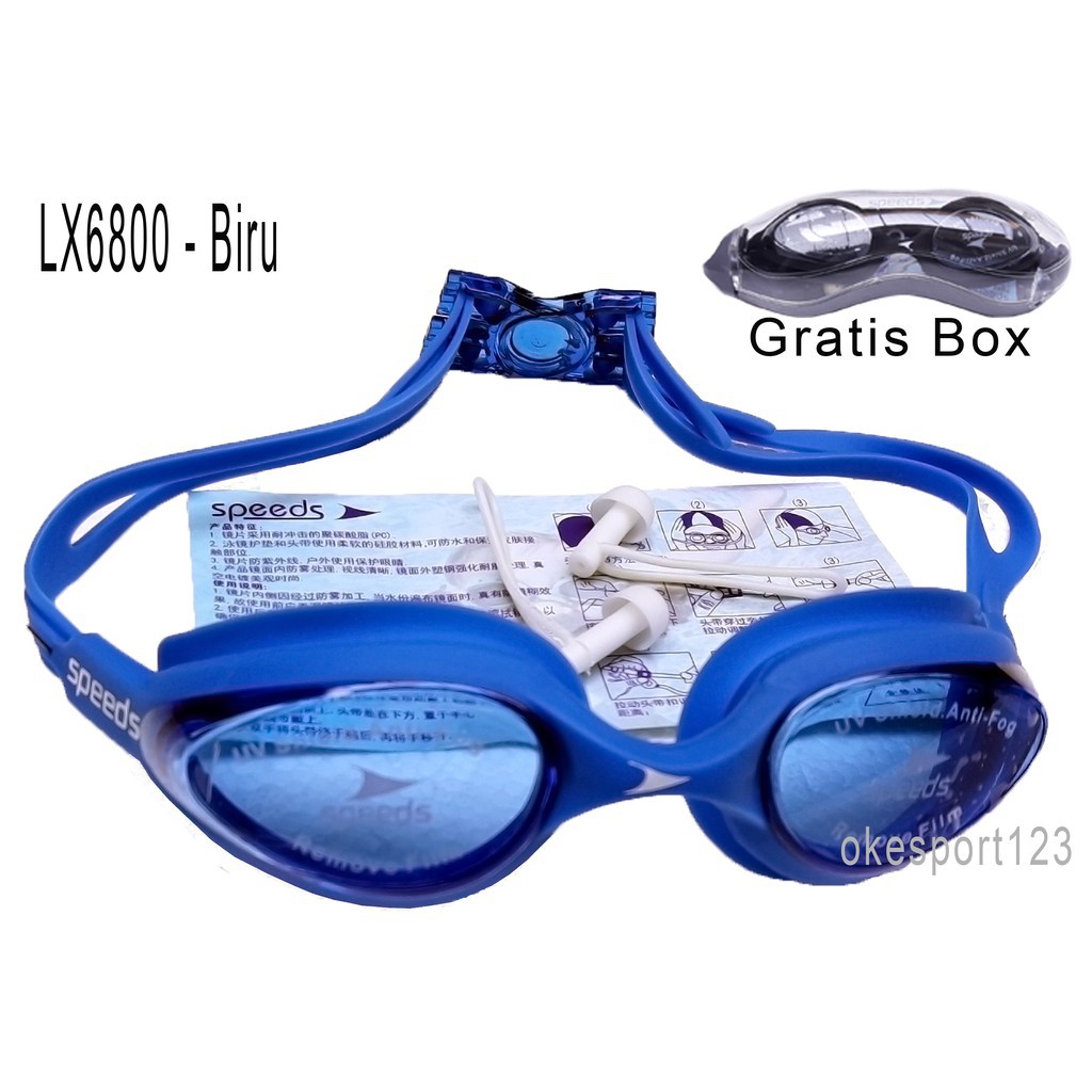 Jual KACA MATA RENANG SPEE DO SF988- P8600 - SPEE DS LX6800 KACAMATA BERENANG MURAH DEWASA ...
