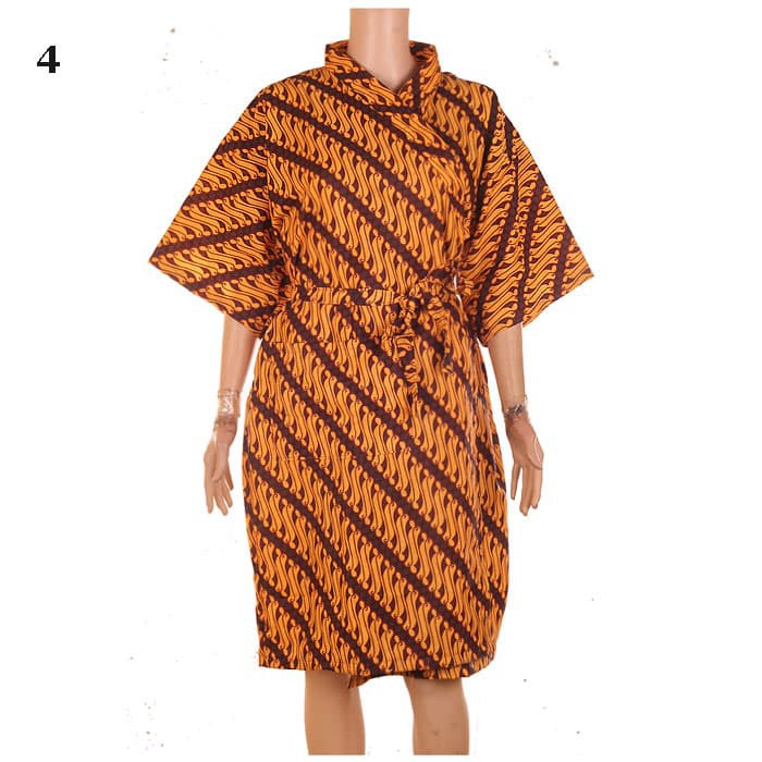 Jual Kimono Batik Sogan Mataraman - Motif 4 (Bisa Dipesan Seragam ...