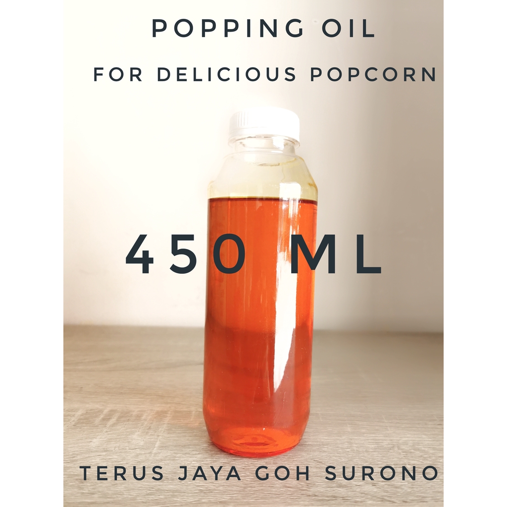 Jual Popping Oil Minyak Khusus Popcorn 450ml | Shopee Indonesia