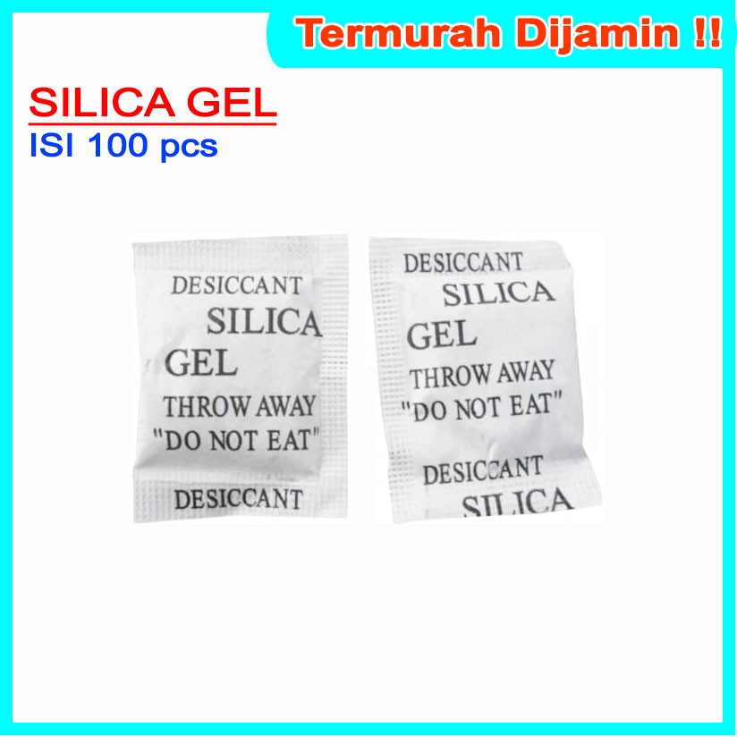 Jual [isi 100] SILICA GEL MURAH Untuk Sepatu Tas Topi Dompet Pakaian ...